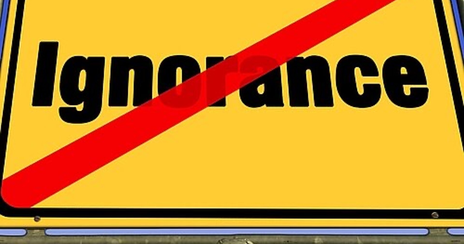 La force de l'ignorance | Église Évangélique Baptiste Eben-Ezer